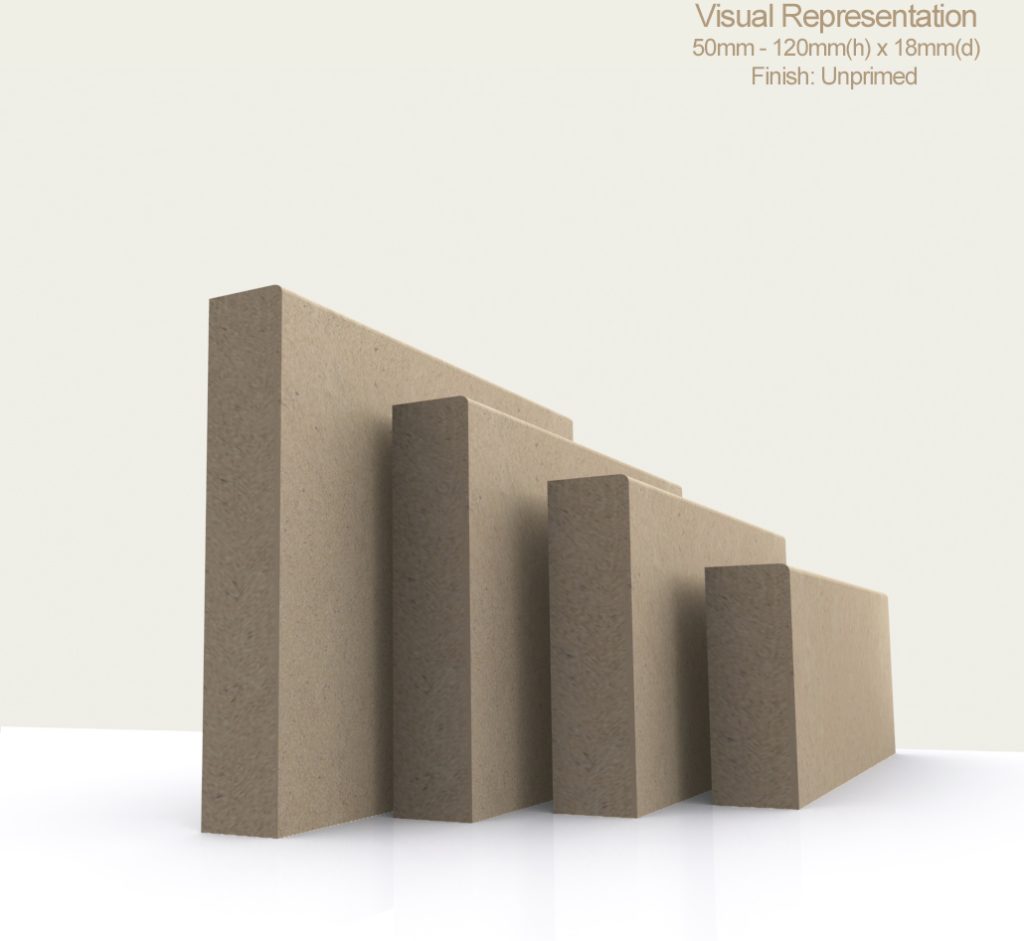 Mini Bullnose Skirting Board - Creative Edge Skirting