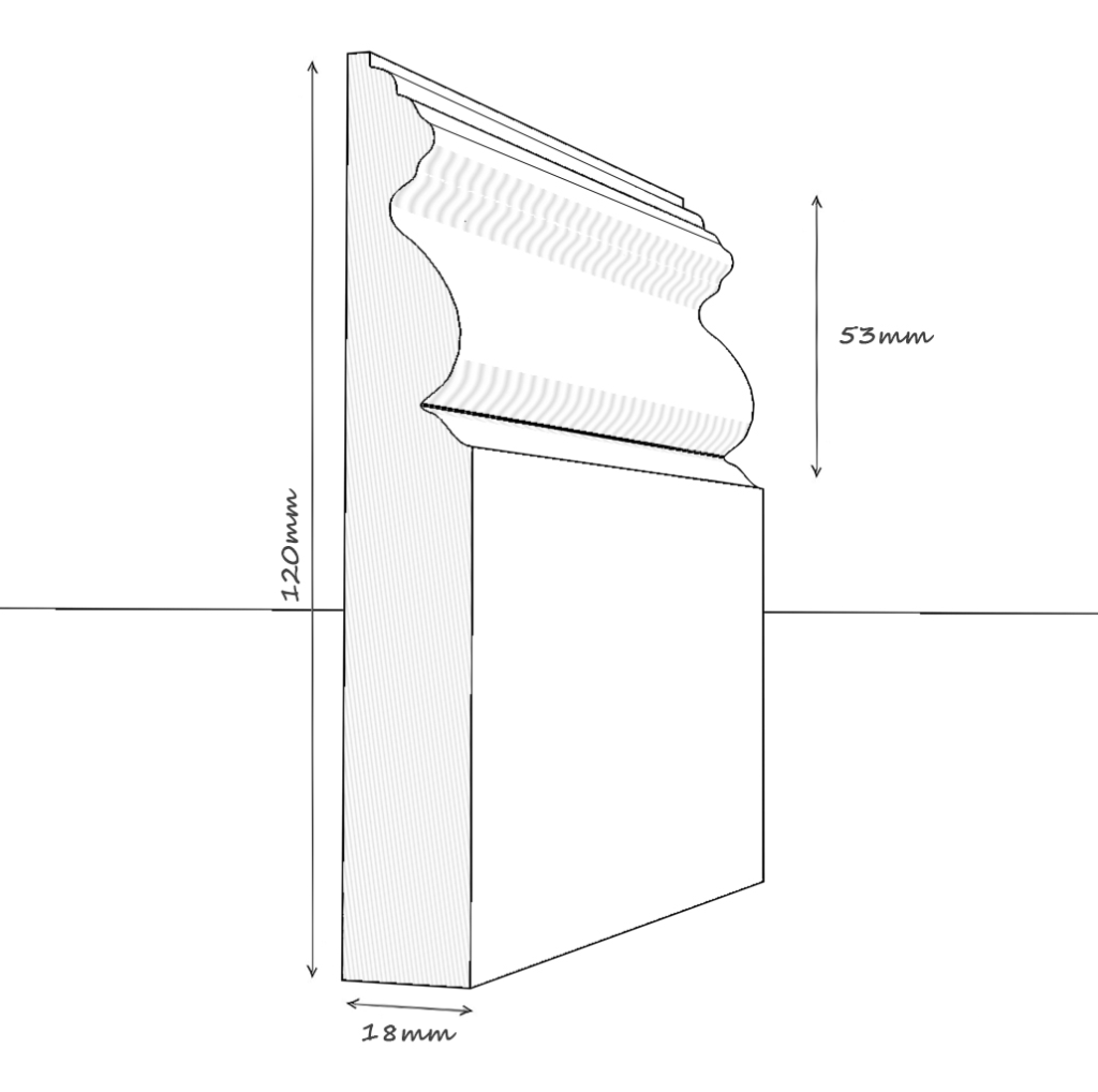 Victorian Skirting Board - Creative Edge Skirting